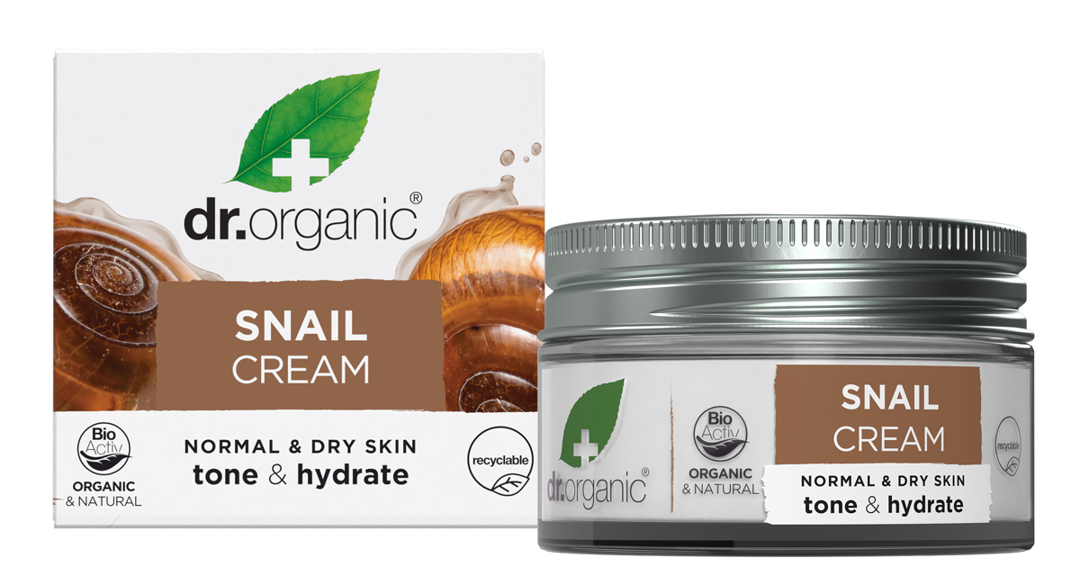 dr.organic Snail Gel Cream 50 ml - Velvera.is