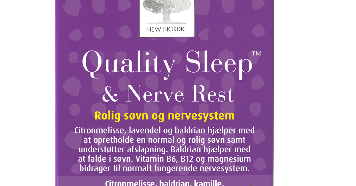 New Nordic Quality Sleep & Nerve Rest - Velvera.is
