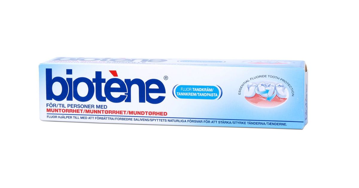 Biotene tannkrem 100 ml - Velvera.is