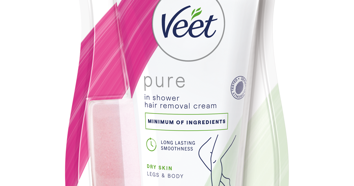 Veet háreyðingarsturtukrem f.þurra húð 150 ml - Velvera.is