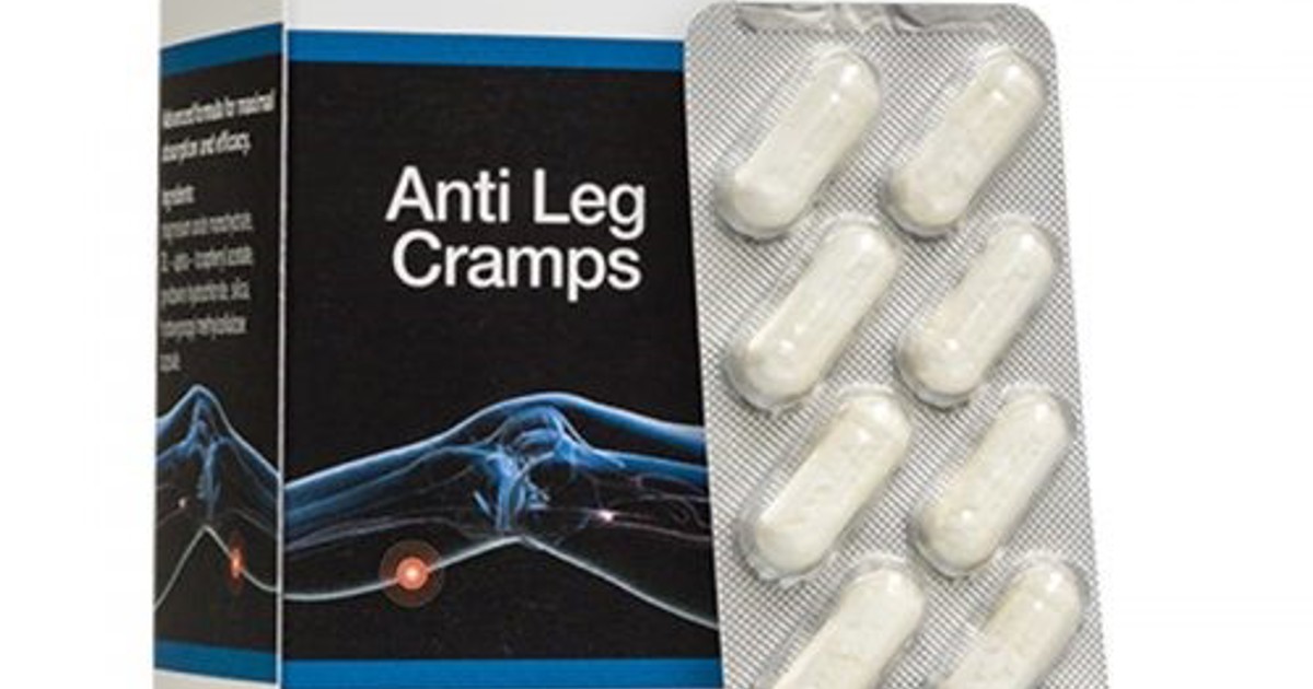 Anti Leg Cramps 50 töflur krampi í fótum - Velvera.is